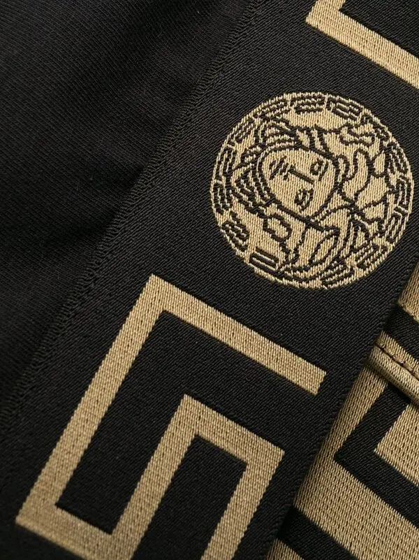 Versace Greca Border Briefs - Black