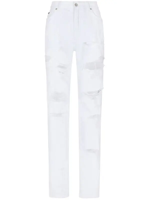 Dolce & Gabbana Distressed Boyfriend Jeans