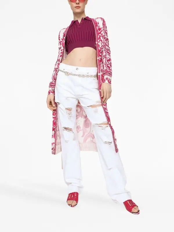 Dolce & Gabbana Distressed Boyfriend Jeans
