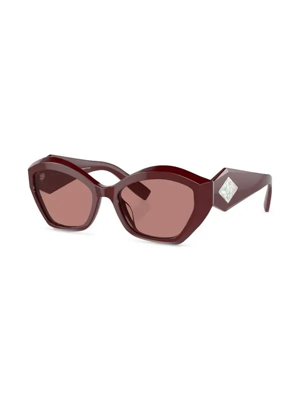 Giorgio Armani Logo-plaque Tinted Sunglasses
