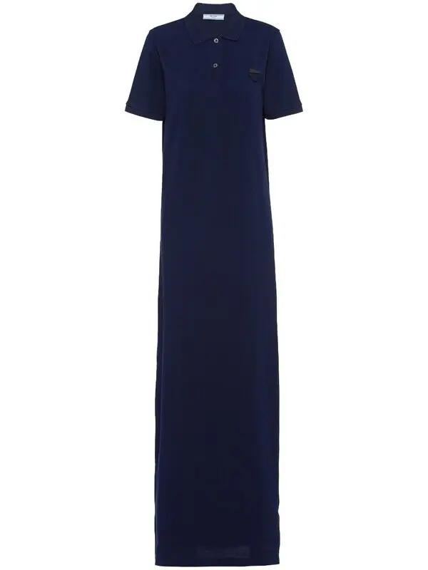 Prada Piqué Maxi Dress