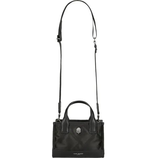 Kurt Geiger Micro Square Crossbody Tote - Black