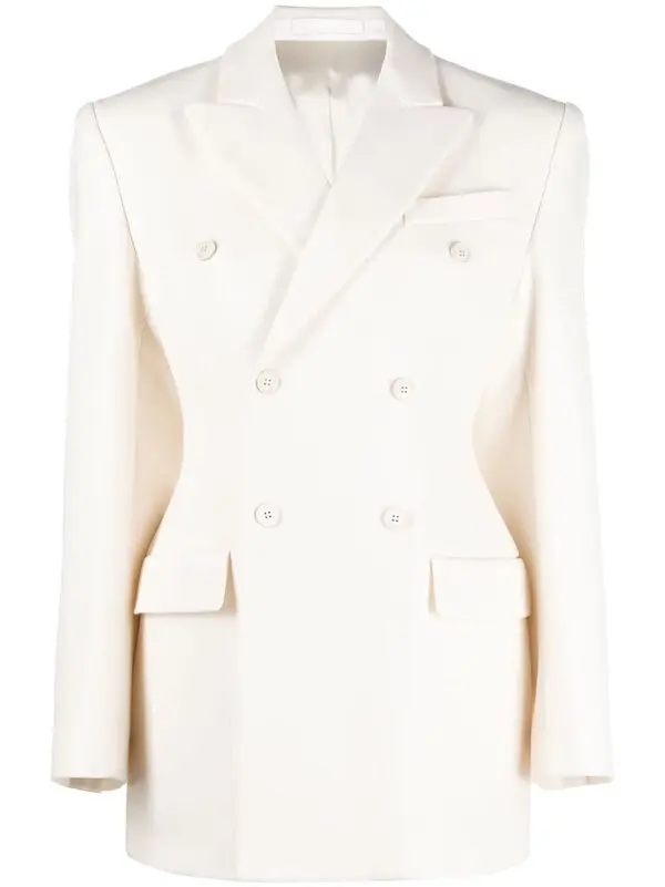 Wardrobe.NYC Contour Double-breasted Blazer