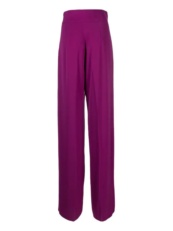 Max Mara Livorno Wide-leg Trousers - Pink