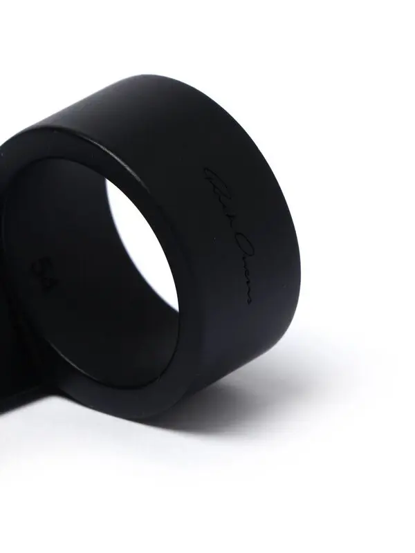 Rick Owens Open Trunk Matte-finish Ring