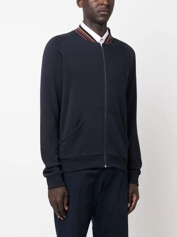 Paul Smith Stripe-detail Cotton Jacket