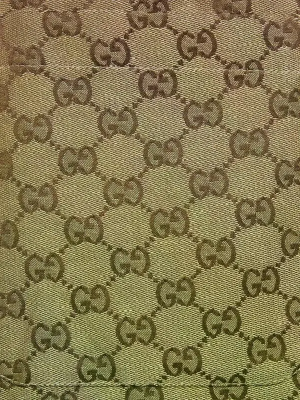 Gucci Gg Supreme Linen Shorts - Brown