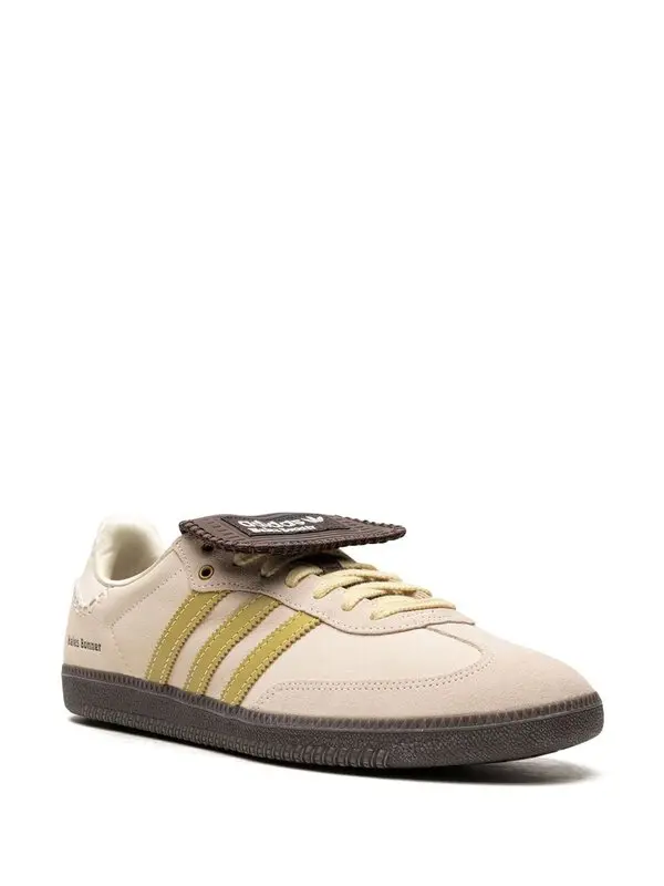 Adidas X Wales Bonner Samba Suede Sneakers - Neutrals | Editorialist