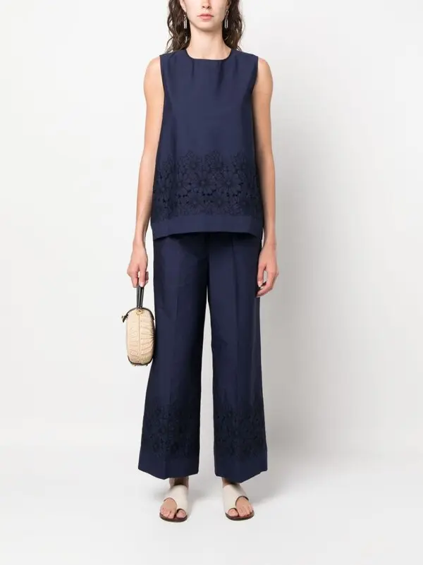 P.a.r.o.s.h Cut-out Detail Top - Blue
