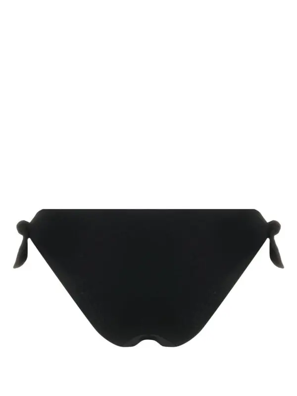Dolce & Gabbana Logo-plaque Bikini Bottoms - Black
