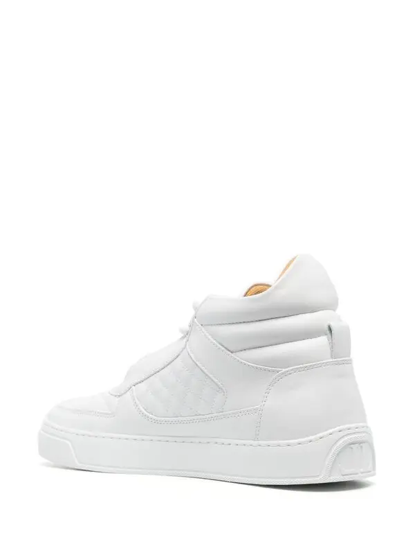 LEANDRO LOPES Quilted High-top Sneakers
