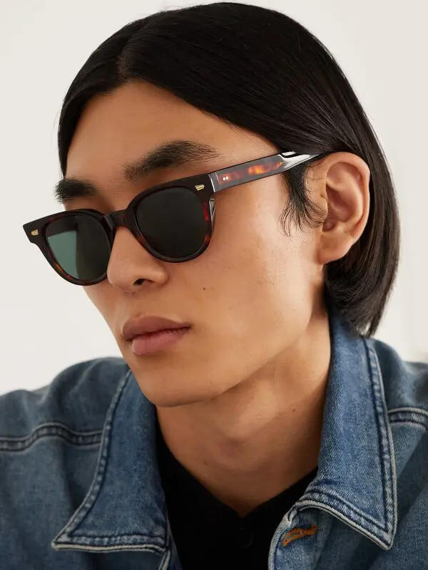 CUTLER AND GROSS 1392 Round-frame Sunglasses
