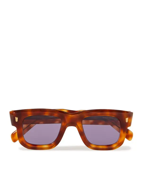Cutler And Gross 1402 Square-Frame Acetate Sunglasses In  display picture 3