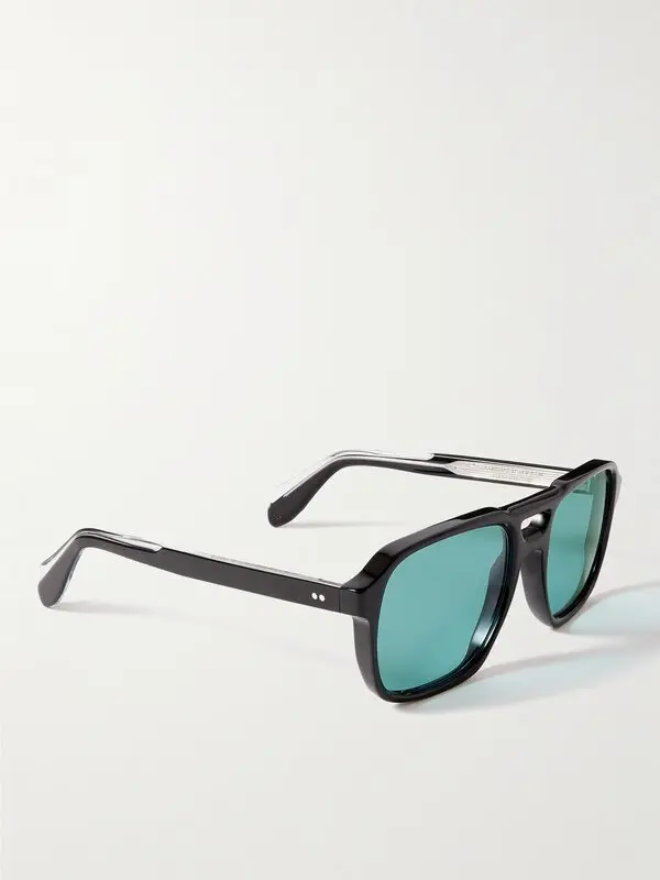 CUTLER AND GROSS 1394 Aviator Sunglasses - Black