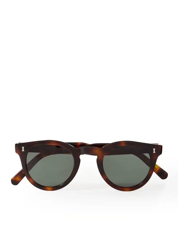 Mr P. Cubitts Herbrand Round-frame Tortoiseshell Acetate Sunglasses
