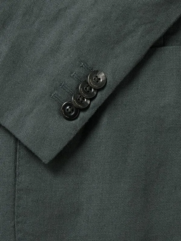 Boglioli Double-breasted Linen Blazer