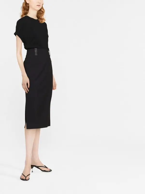 Brunello Cucinelli Brass-embellished Crew-neck T-shirt - Black