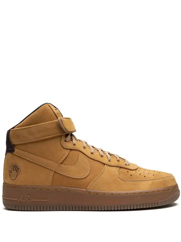 Nike X Bobbito Garcia Air Force 1 Hi Premium Sneakers - Neutrals