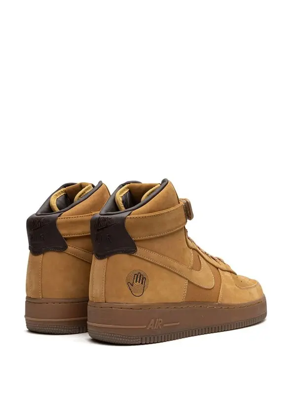 Nike X Bobbito Garcia Air Force 1 Hi Premium Sneakers - Neutrals