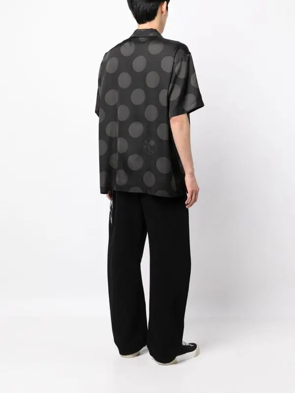 MASTERMIND WORLD Polka-dot Silk Shirt