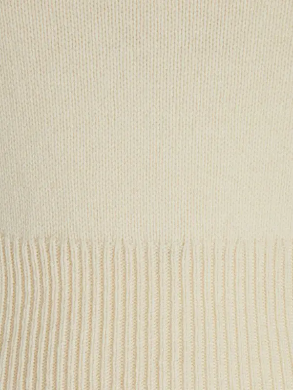 Alexander McQueen Off-shoulder Jumper - Neutrals