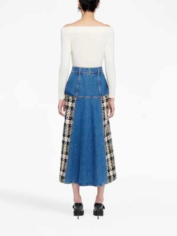 Alexander McQueen Off-shoulder Jumper - Neutrals