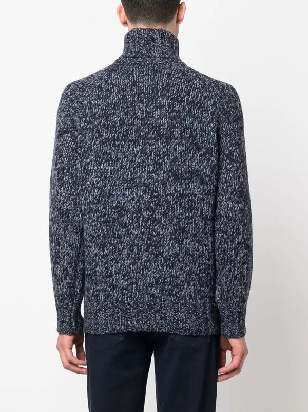 Brunello Cucinelli Mélange High-neck Jumper