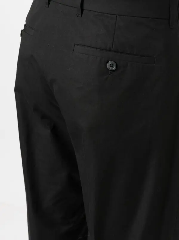 Alexander McQueen Drawstring-waist Trousers - Black