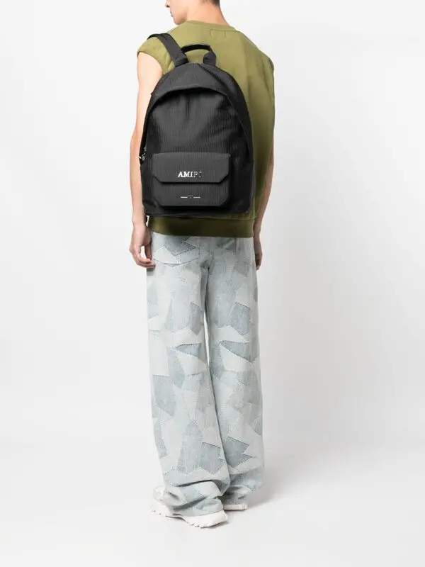 Amiri Monogram Jacquard Backpack