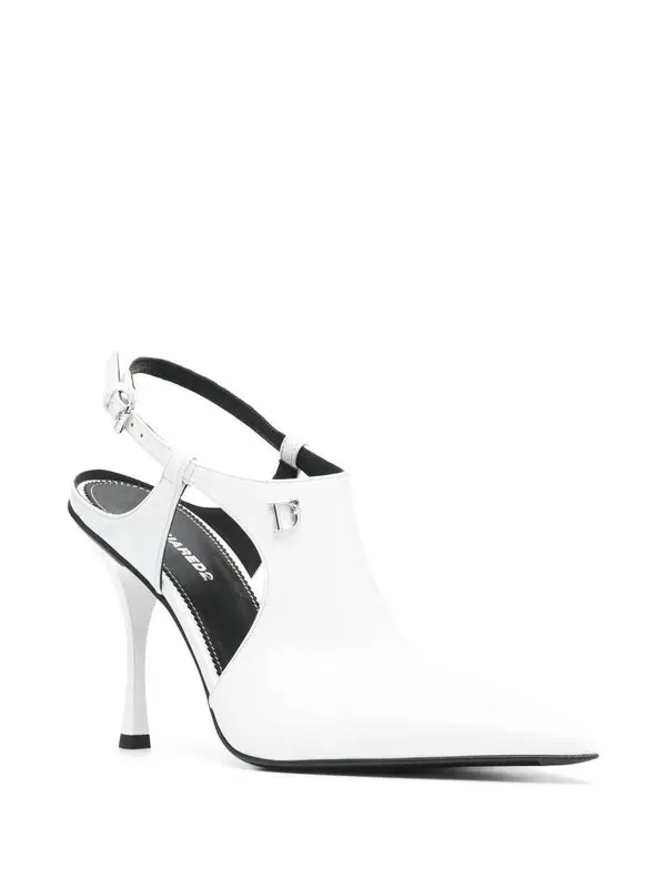 Dsquared2 115mm Slingback Leather Pumps