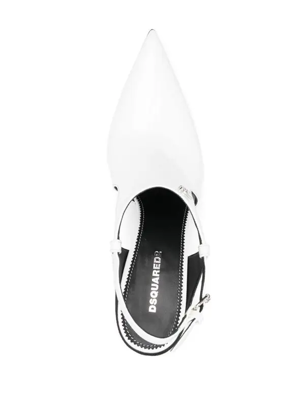 Dsquared2 115mm Slingback Leather Pumps