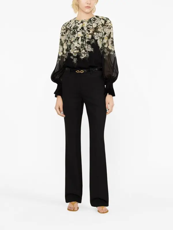 Zimmermann Coaster Ruffle-embellishment Blouse