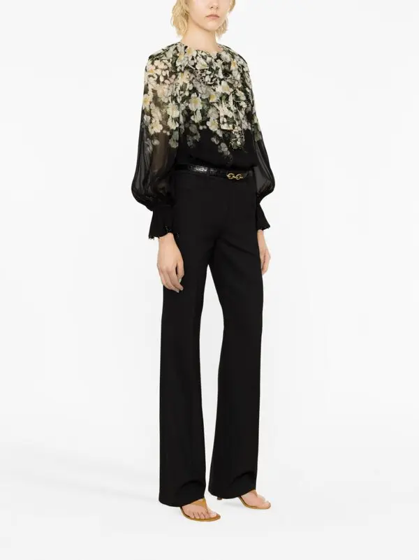 Zimmermann Coaster Ruffle-embellishment Blouse
