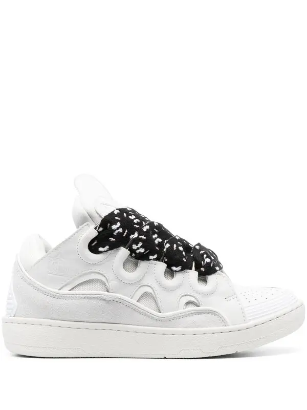 LANVIN Curb Chunky Lace-up Sneakers