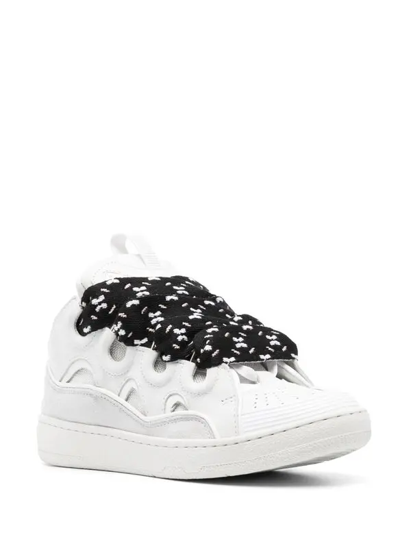 LANVIN Curb Chunky Lace-up Sneakers