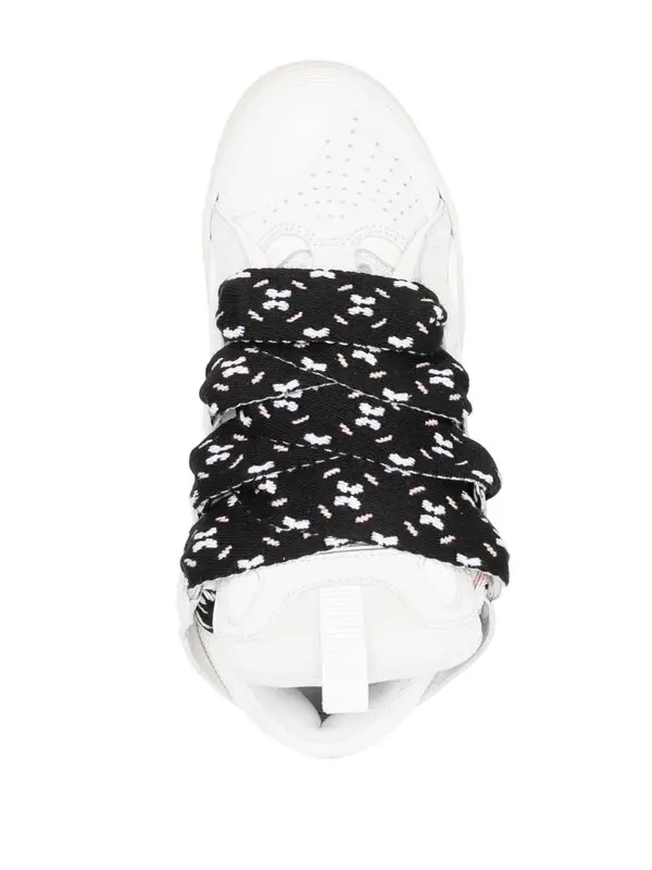 LANVIN Curb Chunky Lace-up Sneakers