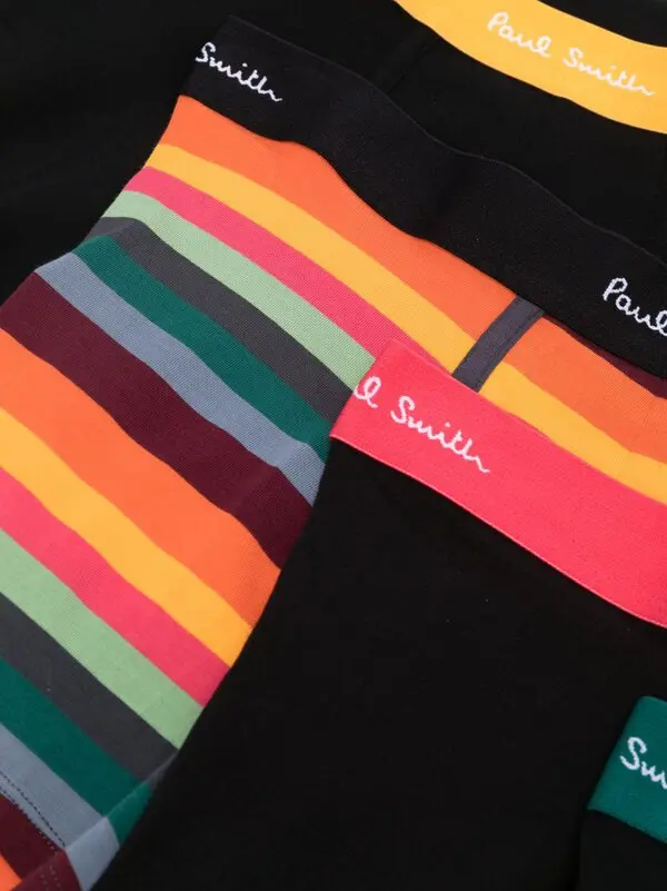 Paul Smith Elastic-logo Cotton Boxers