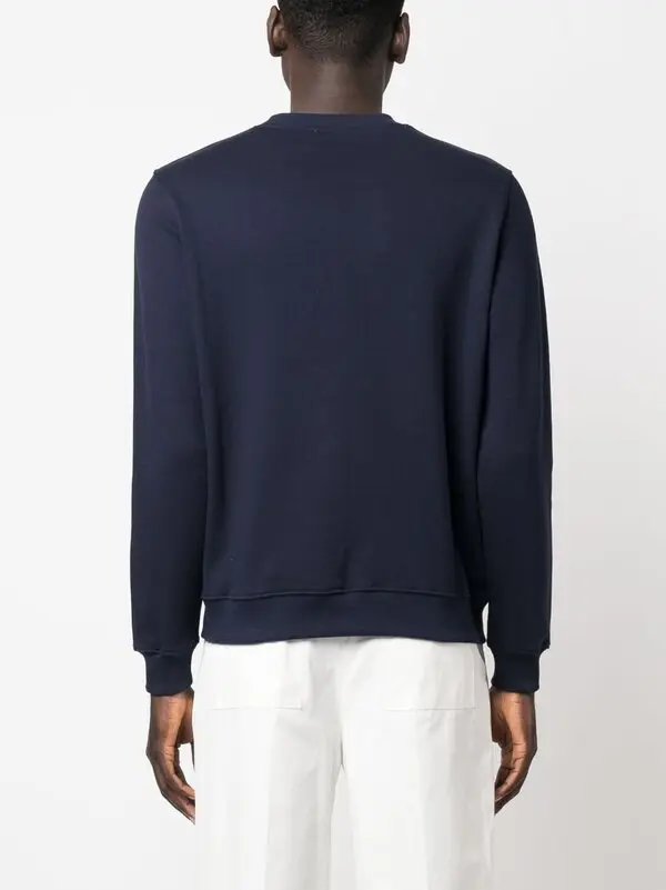 BALLANTYNE Logo-print Cotton Jumper