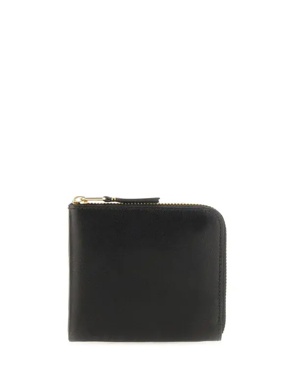 Comme Des Garçons Leather Wallet - Black