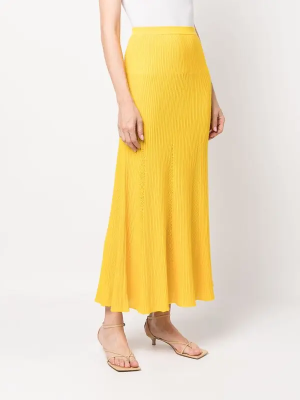 Gabriela Hearst High-waisted Flared Skirt