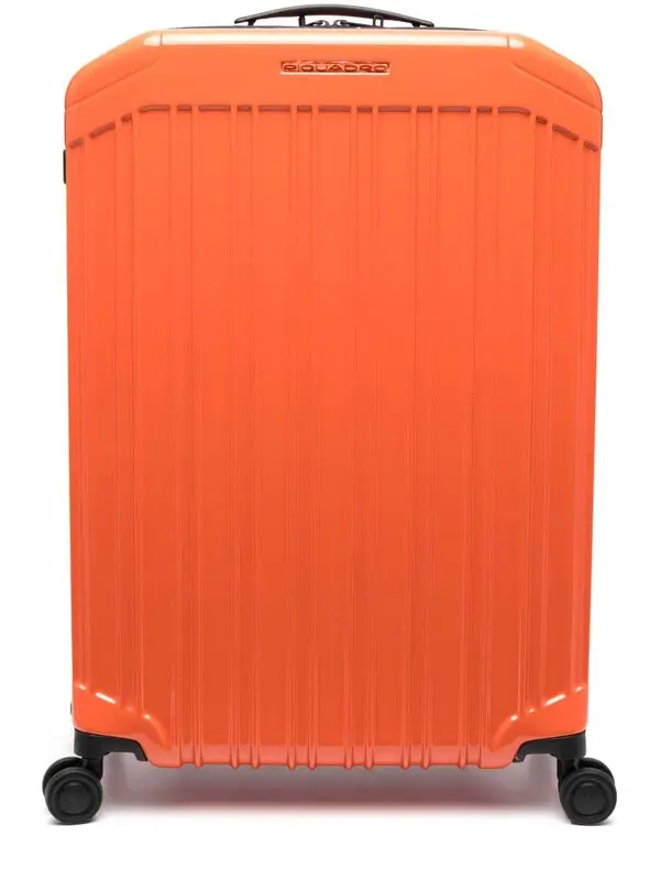 PIQUADRO Spinner Zipped Luggage Bag - Orange