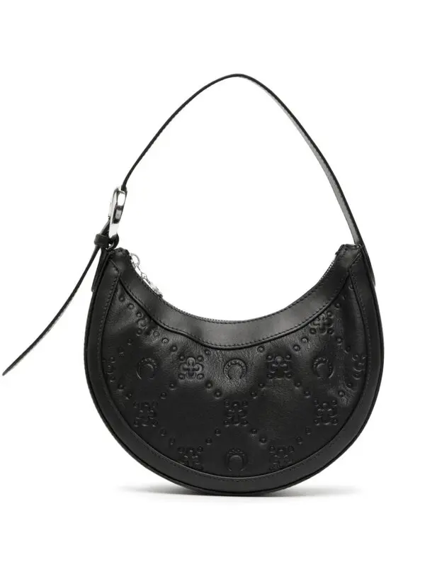 MARINE SERRE Moonogram Eclips Leather Bag