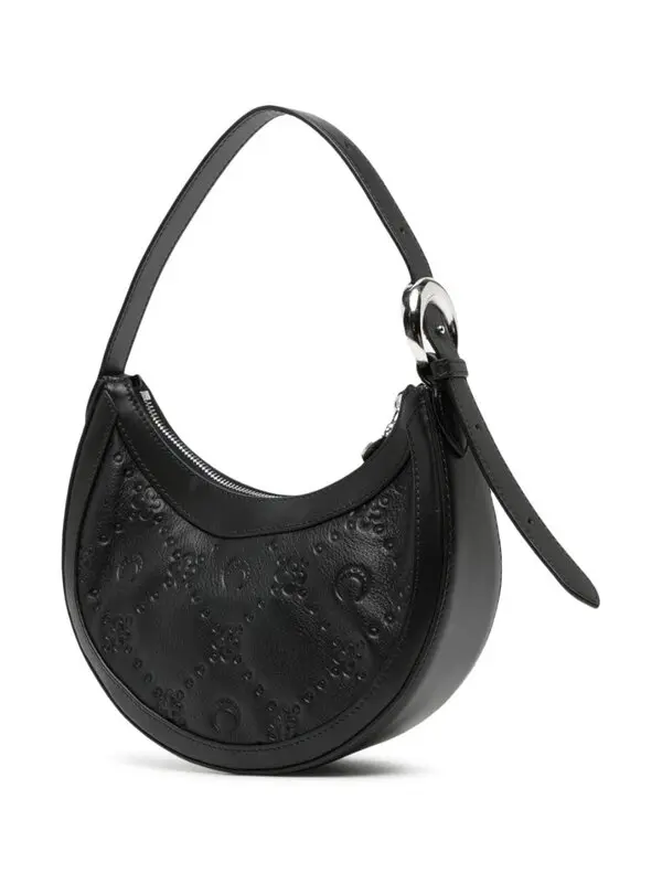 MARINE SERRE Moonogram Eclips Leather Bag