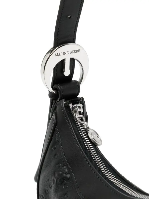 MARINE SERRE Moonogram Eclips Leather Bag