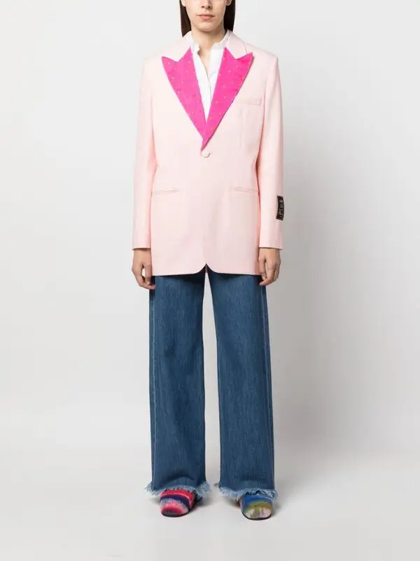 Marni Single-breasted Blazer - Pink