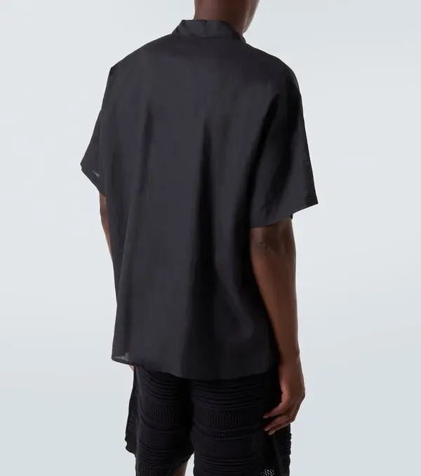 Commas Oversized Linen Shirt