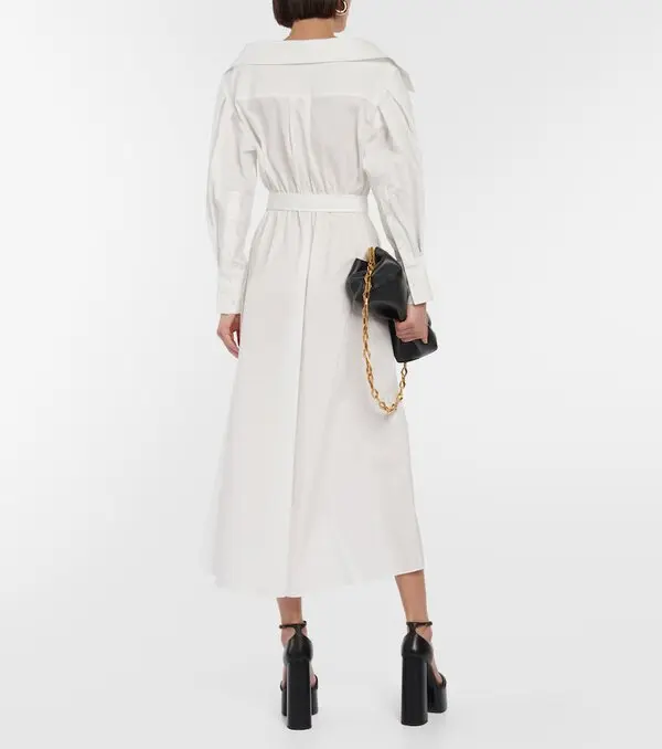 Altuzarra Lyddy Cotton-blend Wrap Dress