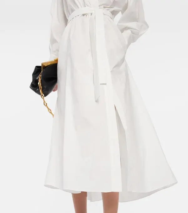 Altuzarra Lyddy Cotton-blend Wrap Dress