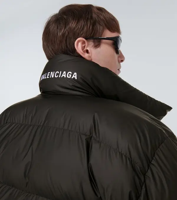 Padded Jacket Balenciaga Mens Down Jacket Balenciaga Wrap Puffer