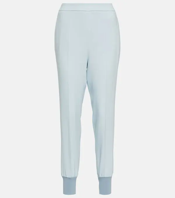 Stella McCartney Julia Crêpe Pants - Blue
